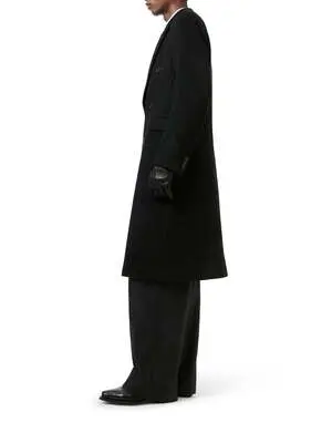 Our Legacy Whale Double-breasted Mohair Wool Coat