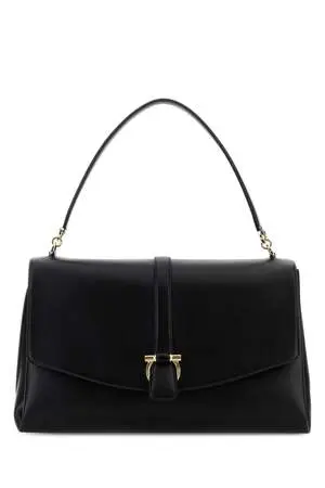 FERRAGAMO Extra Large Shoulder Bag - Black