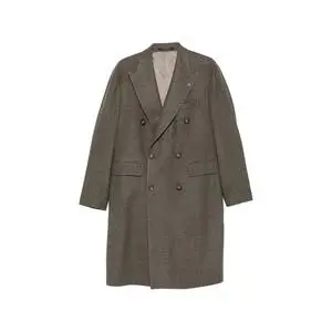 Tagliatore Coats Double Breasted Coats - Brown