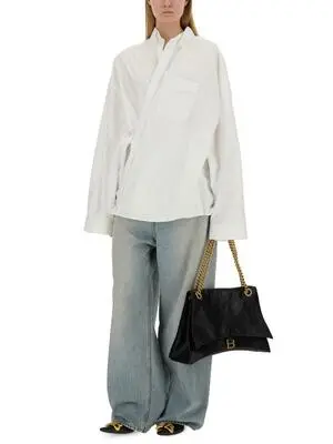Balenciaga Cotton Wrap Shirt