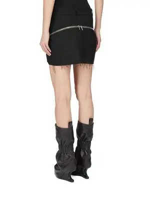 Rick Owens Banana Miniskirt