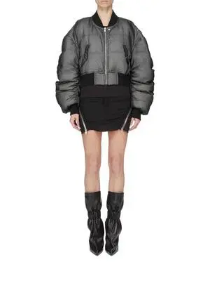 Rick Owens Banana Miniskirt - Black
