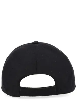 Fendi Wool And Cashmere Baseball Hat