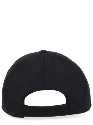 Fendi Wool And Cashmere Baseball Hat