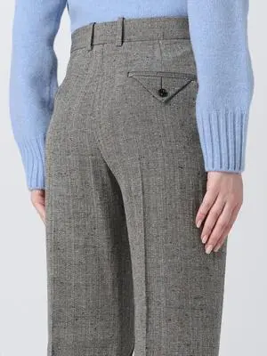 Bottega Veneta Pants In Silk And Viscose