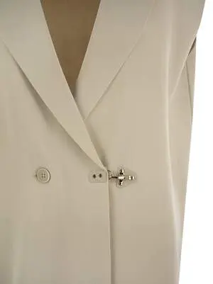 FAY Technical Viscose Knitted Vest
