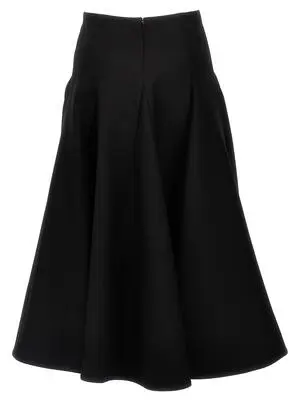Valentino Garavani Solid Crepe Couture' Skirt