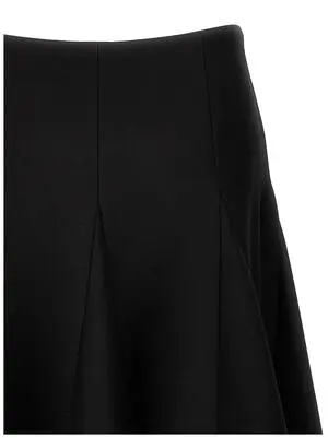 Valentino Garavani Solid Crepe Couture' Skirt