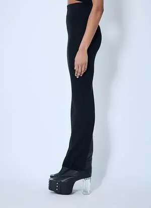 Rick Owens Wool Knit Maxi Skirt