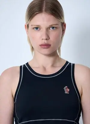 Moncler Logo Motif Tank Top