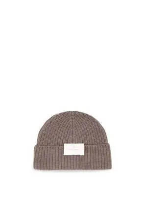 Brunello Cucinelli Cashmere English Rib Knit Beanie - Multicolor