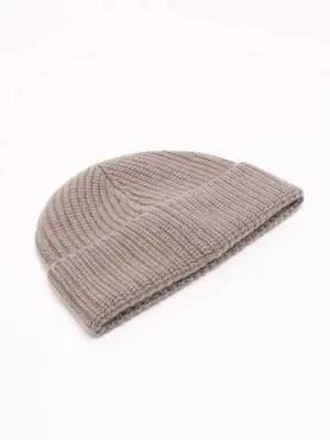 Brunello Cucinelli Cashmere English Rib Knit Beanie - Multicolor