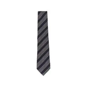 Tagliatore Silk And Wool Neck Tie - Blue
