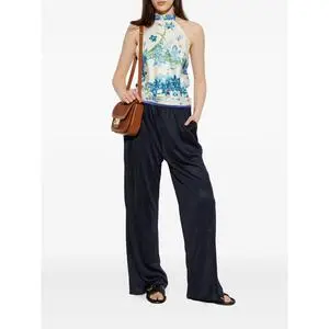 FERRAGAMO Tops Blouses - White