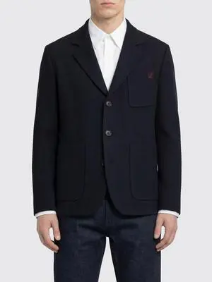 Loewe Wool Single-breasted Blazer - Blue