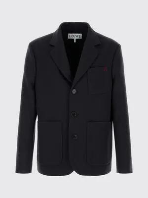 Loewe Wool Single-breasted Blazer