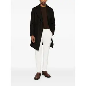 Tagliatore Textured Double-breasted Coat