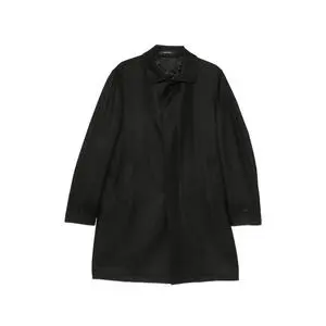Tagliatore Coats Single Breasted Coats - Black