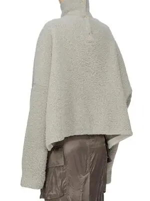 Rick Owens Jumbo Turtleneck Sweater - Cream