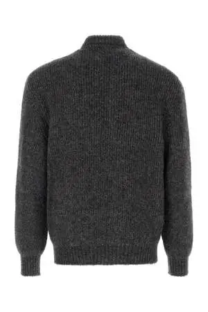 Giorgio Armani Mohair Blend Cardigan - Multicolor
