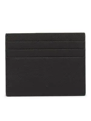 Prada Saffiano Card Holder - Black