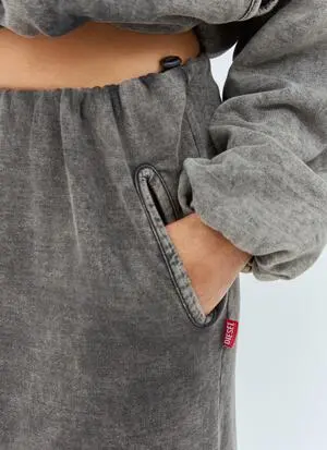 DIESEL® O-tulip Maxi Skirt - Gray