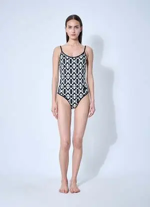 Moncler Printed Swimsuit