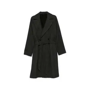 Tagliatore Grey Coats Double Breasted Coats - Gray