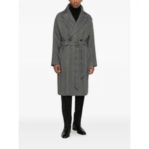 Tagliatore Herringbone Double-breasted Coat