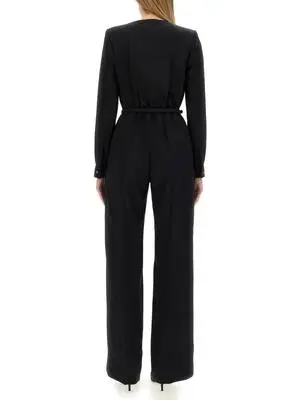 Gucci Viscose Jumpsuit With Belt