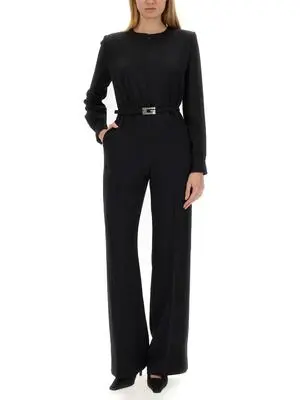 Gucci Viscose Jumpsuit With Belt