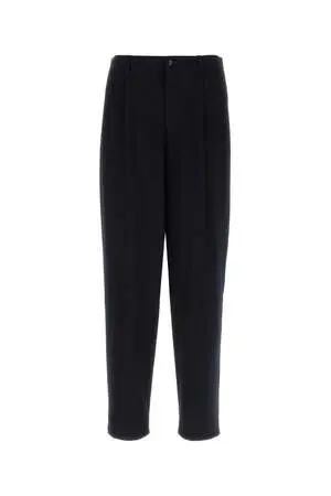 Giorgio Armani Navy Jersey Pant - Blue