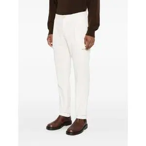 Tagliatore Neutrals Trousers Tailored Trousers