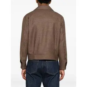 Tagliatore Houndstooth Shirt Jacket