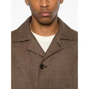 Tagliatore Houndstooth Shirt Jacket