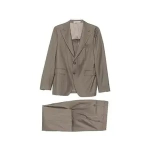 Tagliatore Suits Single Breasted Suits - Brown