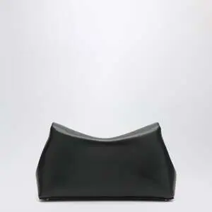 TOTEME Leather T-lock Clutch Bag - Black