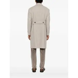 Tagliatore Neutrals Coats Double Breasted Coats