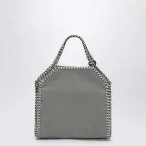 Stella McCartney Falabella Micro Tote Bag In Light Grey