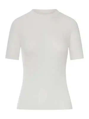 FENDI Fendi Women White Cotton Sweater With Front Logo