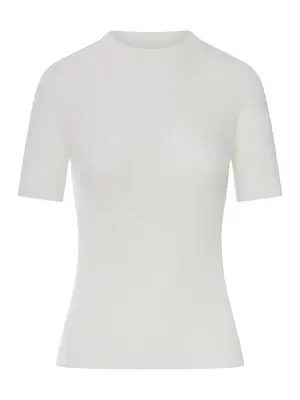 FENDI Fendi Women White Cotton Sweater With Front Logo