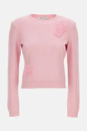 SELF-PORTRAIT Flower Knit Jumper - Multicolor