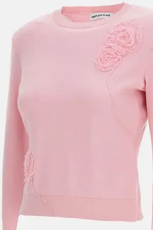 SELF-PORTRAIT Flower Knit Jumper