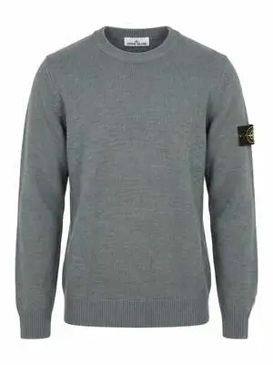 Stone Island Lambswool Crew Neck - Multicolor