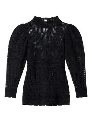 Isabel Marant Étoile Dahara Openwork Cotton Sweater