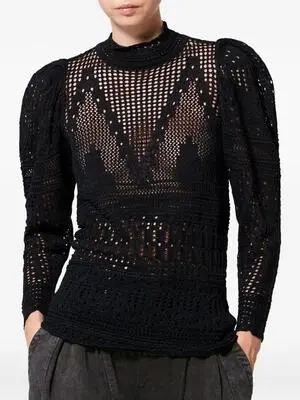 Isabel Marant Étoile Dahara Openwork Cotton Sweater