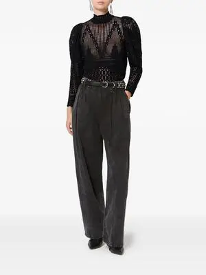 Isabel Marant Étoile Dahara Openwork Cotton Sweater
