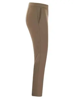 Max Mara Pegno Viscose Jersey Trousers