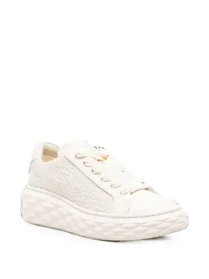 JIMMY CHOO Diamond Leather Sneakers