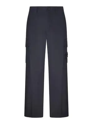 Stone Island Wide Leg Cargo Pants